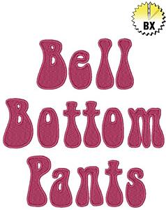 Bell Bottom Embrilliance Embroidery Font | AnnTheGran.com