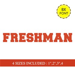 Freshman Font Embrilliance Embroidery Font | AnnTheGran.com