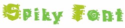Spiky Font Embroidery Font | AnnTheGran.com
