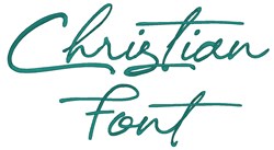 Christian Font Embroidery Font | AnnTheGran.com
