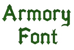 Armory Font Embroidery Font | AnnTheGran.com