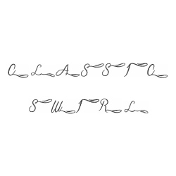 Classic Swirl Monogram Font Embroidery Font | AnnTheGran.com