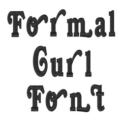 Formal Curl Font Embroidery Font | AnnTheGran.com
