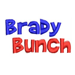 Brady Bunch Embroidery Font | AnnTheGran.com