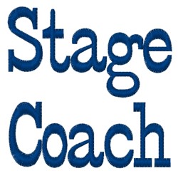 Stage Coach Fonts Embroidery Font | AnnTheGran.com