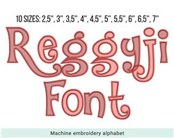 jambo Applique Font Embroidery Font | AnnTheGran.com