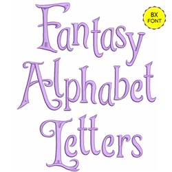 Fantasy Alphabet Embrilliance Embroidery Font | AnnTheGran.com