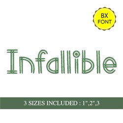 Infallible Font Embrilliance Embroidery Font | AnnTheGran.com