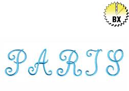 Paris Alphabet Embrilliance Embroidery Font | AnnTheGran.com