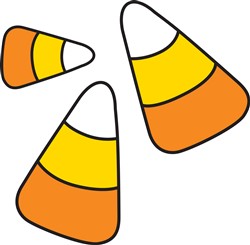 Candy Corn Vector Illustration | AnnTheGran.com