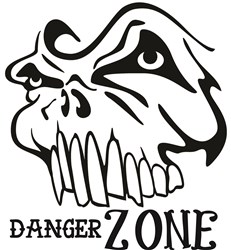 Danger Zone SVG file - SVG cut files.com | AnnTheGran.com