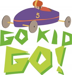Go Kid Vector Illustration | AnnTheGran.com