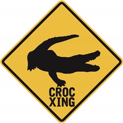 Croc Xing SVG file - SVG cut files.com | AnnTheGran.com