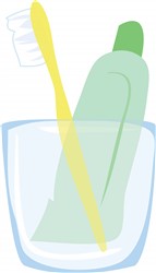 Toothbrush \u0026amp; Paste Vector Illustration | AnnTheGran.com