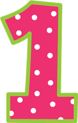 Birthday Number 1 SVG file - SVG cut files.com | AnnTheGran.com