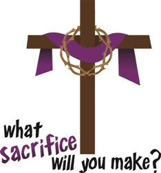 What Sacrifice Vector Illustration | AnnTheGran.com
