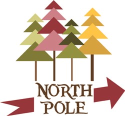 North Pole Vector Illustration | AnnTheGran.com