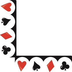 Playing Cards Corner Vector Illustration | AnnTheGran.com
