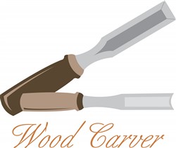 Wood Carver Vector Illustration | AnnTheGran.com