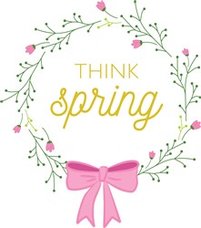 Think Spring SVG file - SVG cut files.com | AnnTheGran.com