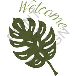Welcome Leaf SVG file - SVG cut files.com | AnnTheGran.com