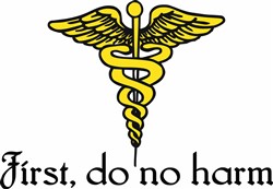 First Do No Harm Vector Illustration | AnnTheGran.com
