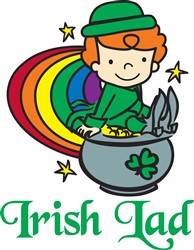 Irish Lad Vector Illustration | AnnTheGran.com