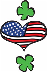 American Heart Vector Illustration | AnnTheGran.com