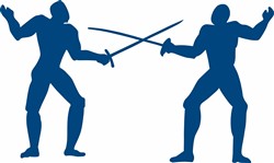 Men Fencing SVG file - SVG cut files.com | AnnTheGran.com