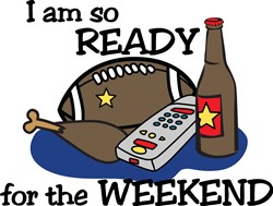 Ready For Weekend Vector Illustration | AnnTheGran.com