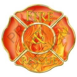 Fire and Rescue Design Vector Illustration | AnnTheGran.com