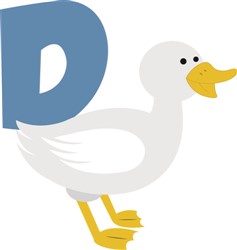 Duck Vector Illustration | AnnTheGran.com