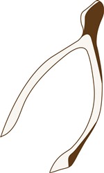 Wishbone Vector Illustration | AnnTheGran.com