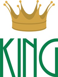 King Is King Vector Illustration | AnnTheGran.com