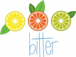 Bitter Citrus Vector Illustration | AnnTheGran.com