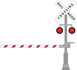 Railroad Crossing SVG file - SVG cut files.com | AnnTheGran.com