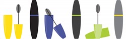 Mascara Border Vector Illustration | AnnTheGran.com
