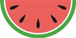 Watermelon Slice Vector Illustration | AnnTheGran.com