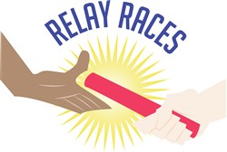 Relay Races Vector Illustration | AnnTheGran.com