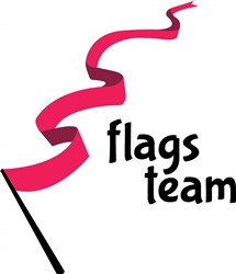 Flags Team Vector Illustration | AnnTheGran.com