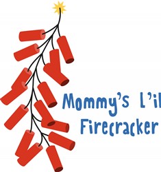 Little Firecracker Vector Illustration | AnnTheGran.com