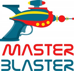Master Blaster Vector Illustration | AnnTheGran.com
