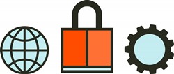 Computer Lock Vector Illustration | AnnTheGran.com