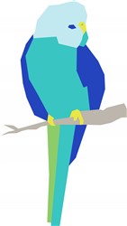 Parakeet Vector Illustration | AnnTheGran.com