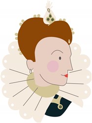 Queen Elizabeth I Vector Illustration | AnnTheGran.com