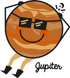 Jupiter Vector Illustration | AnnTheGran.com