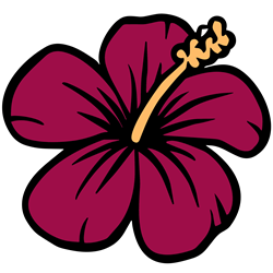 Hibiscus Flower SVG file - SVG cut files.com | AnnTheGran.com