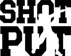 Shot Put SVG file - SVG cut files.com | AnnTheGran.com