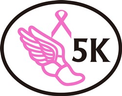 5K CANCER APPLIQUE SVG file - SVG cut files.com | AnnTheGran.com