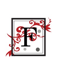 FANCY SQUARE LETTER F SVG file - SVG cut files.com | AnnTheGran.com